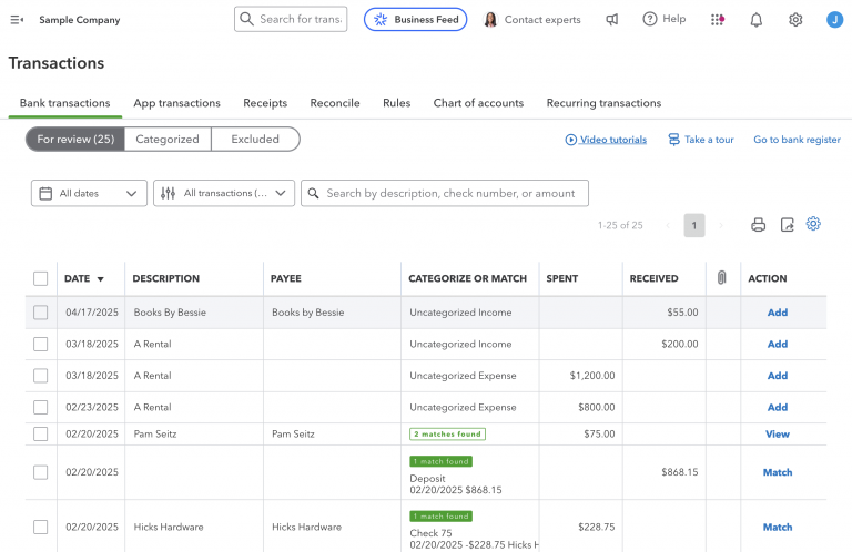 Mastering Bank Feeds in QuickBooks Online: A Step-by-Step Guide - Small ...